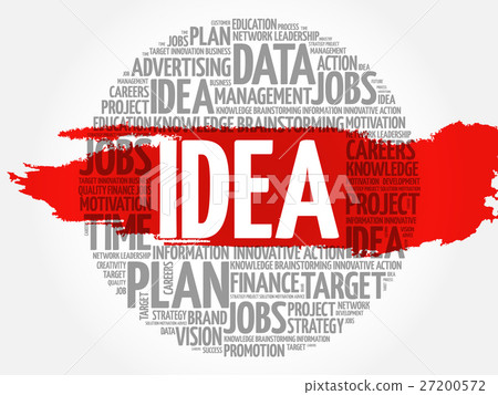 Idea word cloud - Stock Illustration [27200572] - PIXTA