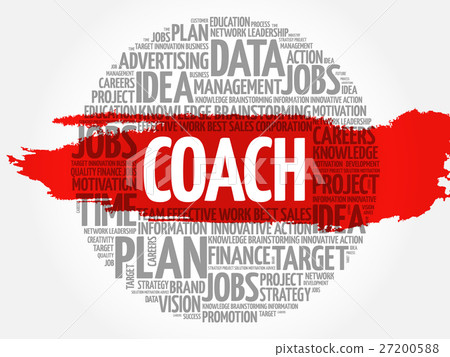 Coach word cloud - Stock Illustration [27200588] - PIXTA
