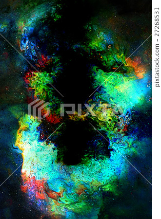 Cosmic space and stars, color cosmic abstract-插圖素材 [27268531] - PIXTA圖庫