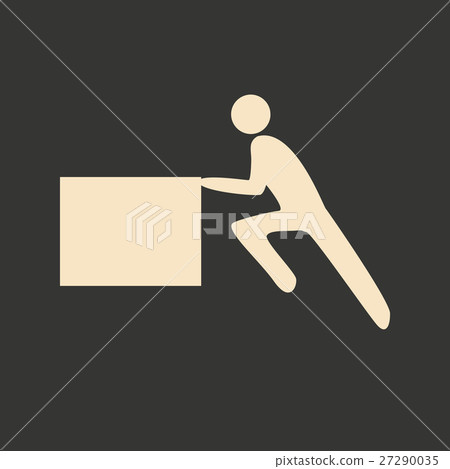 Flat in black and white mobile application loader - Stock Illustration ...