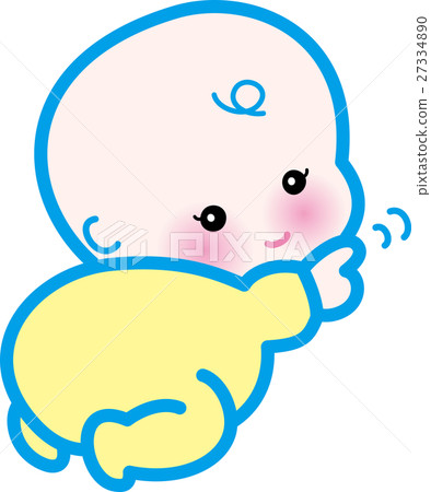 Baby Yeah yeah cute yellow - Stock Illustration [27334890] - PIXTA