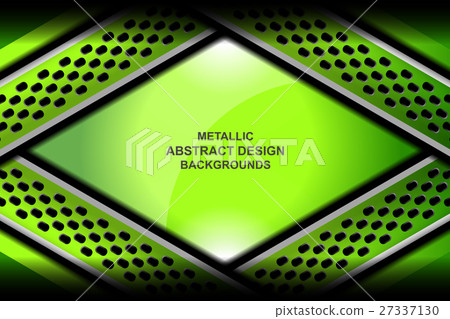 abstract background green metallic - Stock Illustration [27337130] - PIXTA