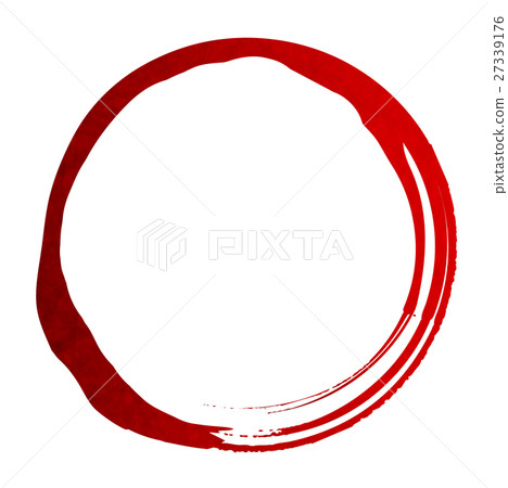 Red Japanese paper icon - Stock Illustration [27339176] - PIXTA