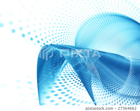 Abstract blue computer graphics background. - Stock Illustration ...