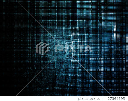 Abstract computer graphics background.-插圖素材 [27364695] - PIXTA圖庫