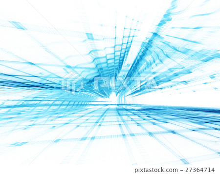 Abstract blue computer graphics background. - Stock Illustration ...