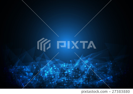 Vector abstract background technology data. - Stock Illustration ...