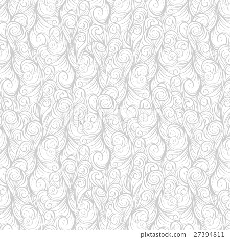 Swirl repeat pattern-插圖素材 [27394811] - PIXTA圖庫