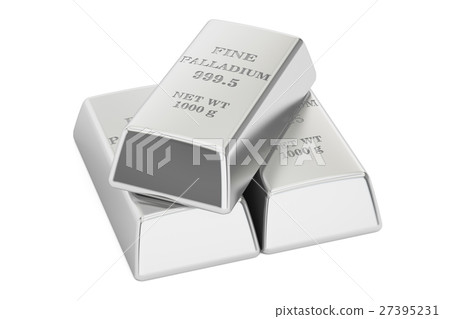 Palladium ingots, 3D rendering - Stock Illustration [27395231] - PIXTA