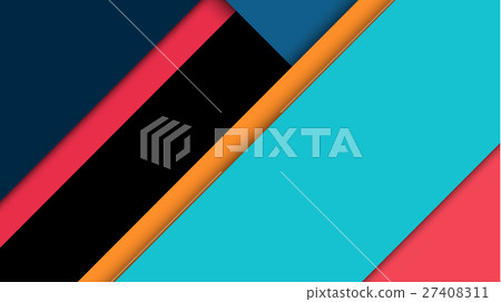 Abstract modern shape material design style. -插圖素材 [27408311] - PIXTA圖庫
