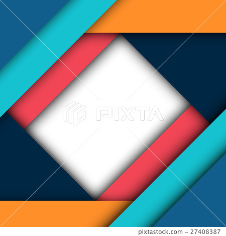 Abstract modern shape material design style - Stock Illustration ...