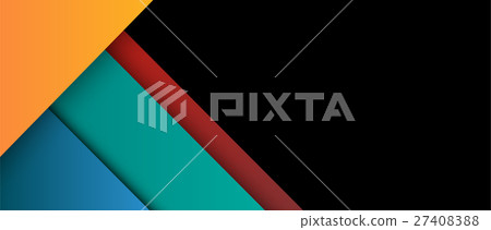 Abstract modern shape material design style-插圖素材 [27408388] - PIXTA圖庫