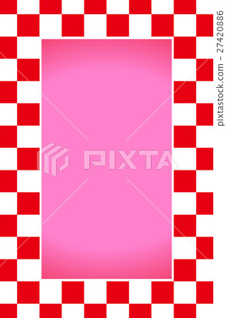 Background material Wallpaper, check pattern,... - Stock Illustration ...