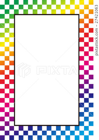 Background material Wallpaper, check pattern,... - Stock Illustration ...