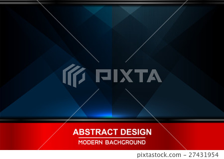 Modern Red Blue Background - Stock Illustration [27431954] - PIXTA
