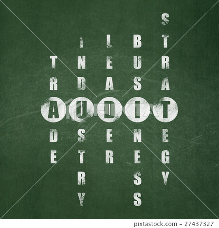 Business concept: Audit in Crossword Puzzle - Stock Illustration ...