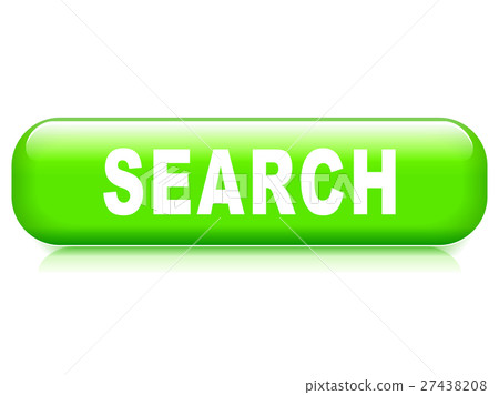 search button on white background - Stock Illustration [27438208] - PIXTA