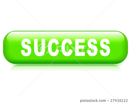 success button on white background - Stock Illustration [27438222] - PIXTA