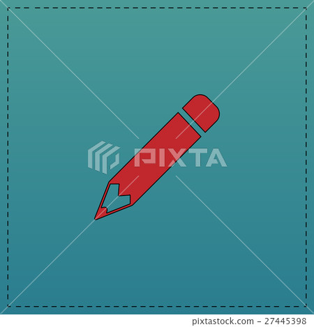 Pencil computer symbol - Stock Illustration [27445398] - PIXTA