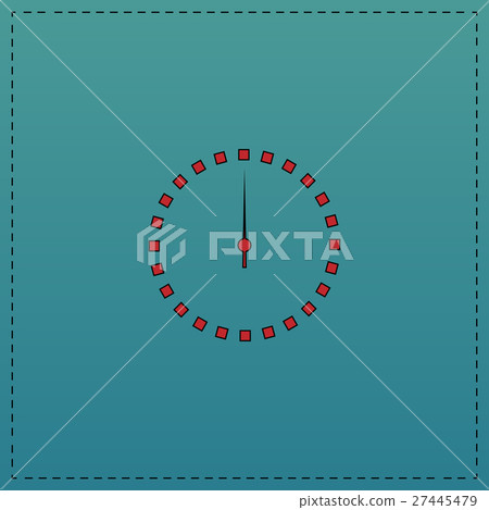 dial clock computer symbol - Stock Illustration [27445479] - PIXTA