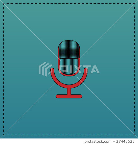 microphone computer symbol - Stock Illustration [27445525] - PIXTA