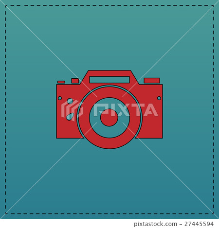 Camera computer symbol - Stock Illustration [27445594] - PIXTA
