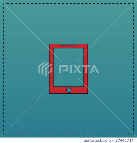tablet computer symbol - Stock Illustration [27445714] - PIXTA