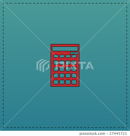 Calculator computer symbol - Stock Illustration [27445721] - PIXTA