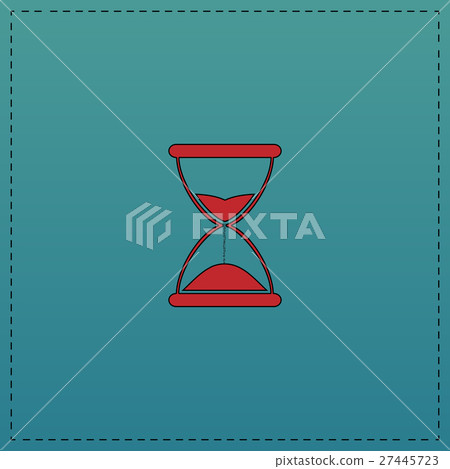 hourglass computer symbol - Stock Illustration [27445723] - PIXTA