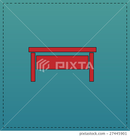 table computer symbol - Stock Illustration [27445901] - PIXTA