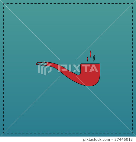 smoky pipe computer symbol - Stock Illustration [27446012] - PIXTA