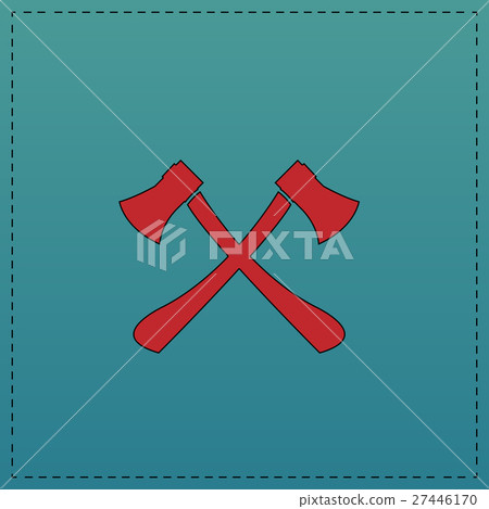 Two axes computer symbol - Stock Illustration [27446170] - PIXTA