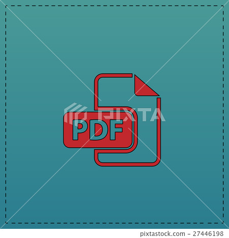 PDF computer symbol - Stock Illustration [27446198] - PIXTA