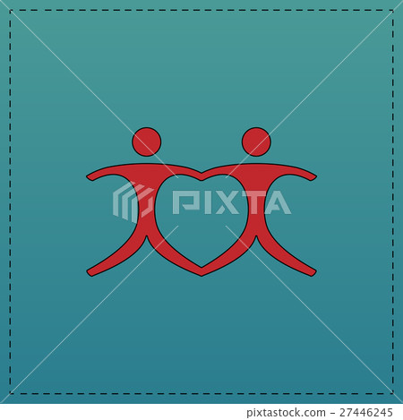 Pair computer symbol - Stock Illustration [27446245] - PIXTA