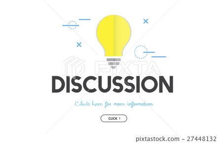 discussion, strategy, suggestion - Stock Illustration [27448132] - PIXTA