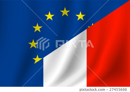 EU French flag - Stock Illustration [27455698] - PIXTA
