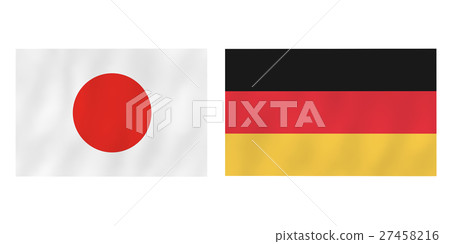 Japan, Germany (national flag) - Stock Illustration [27458216] - PIXTA