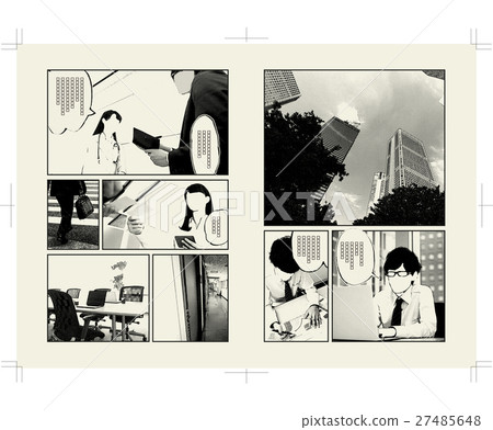 Fictitious cartoon - Stock Illustration [27485648] - PIXTA