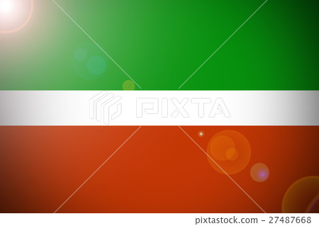 Tatarstan flag 3D illustration symbol-插圖素材 [27487668] - PIXTA圖庫
