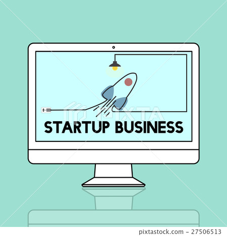 Vision Startup Plan New Business Entrepreneur... - Stock Illustration ...