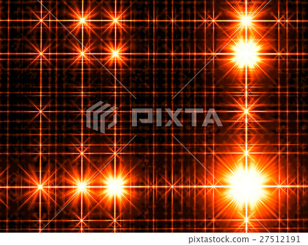 Glowing grid - abstract digitally generated image - Stock Illustration ...
