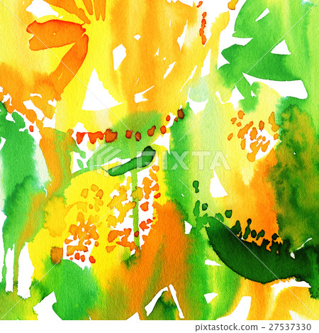 Abstract watercolor background to create card -插圖素材 [27537330] - PIXTA圖庫