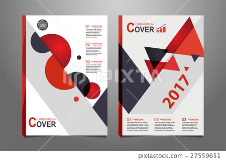 Abstract red presentation design templates - Stock Illustration ...