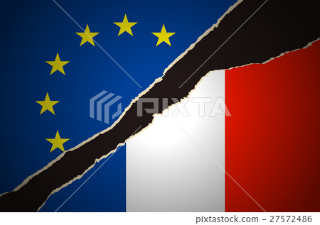 Fear of France withdrawal from France - Stock Illustration [27572486 ...
