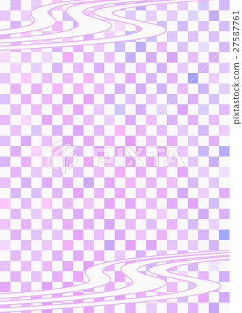 Checkered pattern (Ichimatsu Moyo) - Stock Illustration [27587761] - PIXTA