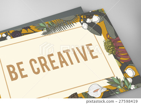Fresh Ideas Design Be Creative Inspiration Concept - Stock Illustration ...