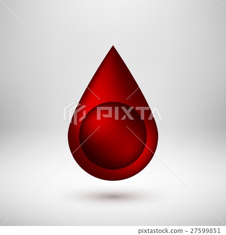 Red Bubble Icon Badge with Light Background - Stock Illustration ...