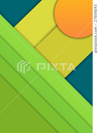 Abstract modern shape material design style - Stock Illustration ...