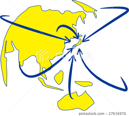 Trade _ Distribution Illustration - Stock Illustration [27616978] - PIXTA