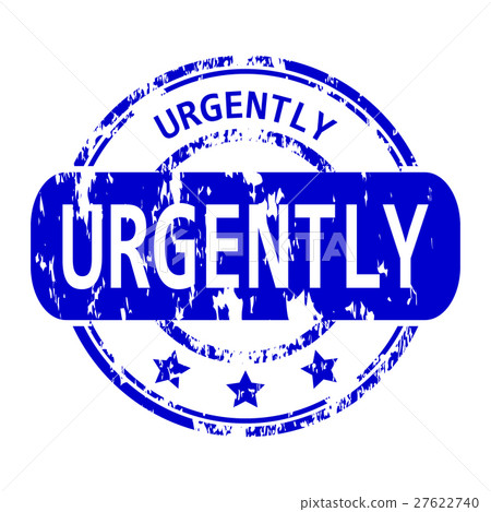 Urgently rubber stamp. - Stock Illustration [27622740] - PIXTA